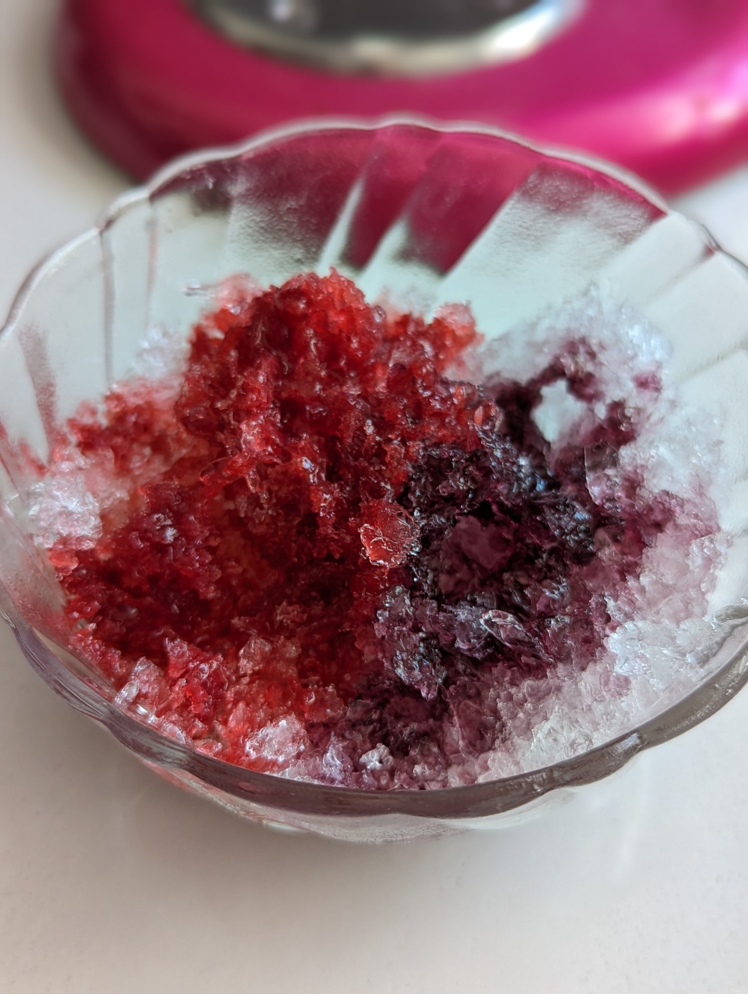Blackberry Syrup Shave Ice – EAT it NOW or EAT it LATER